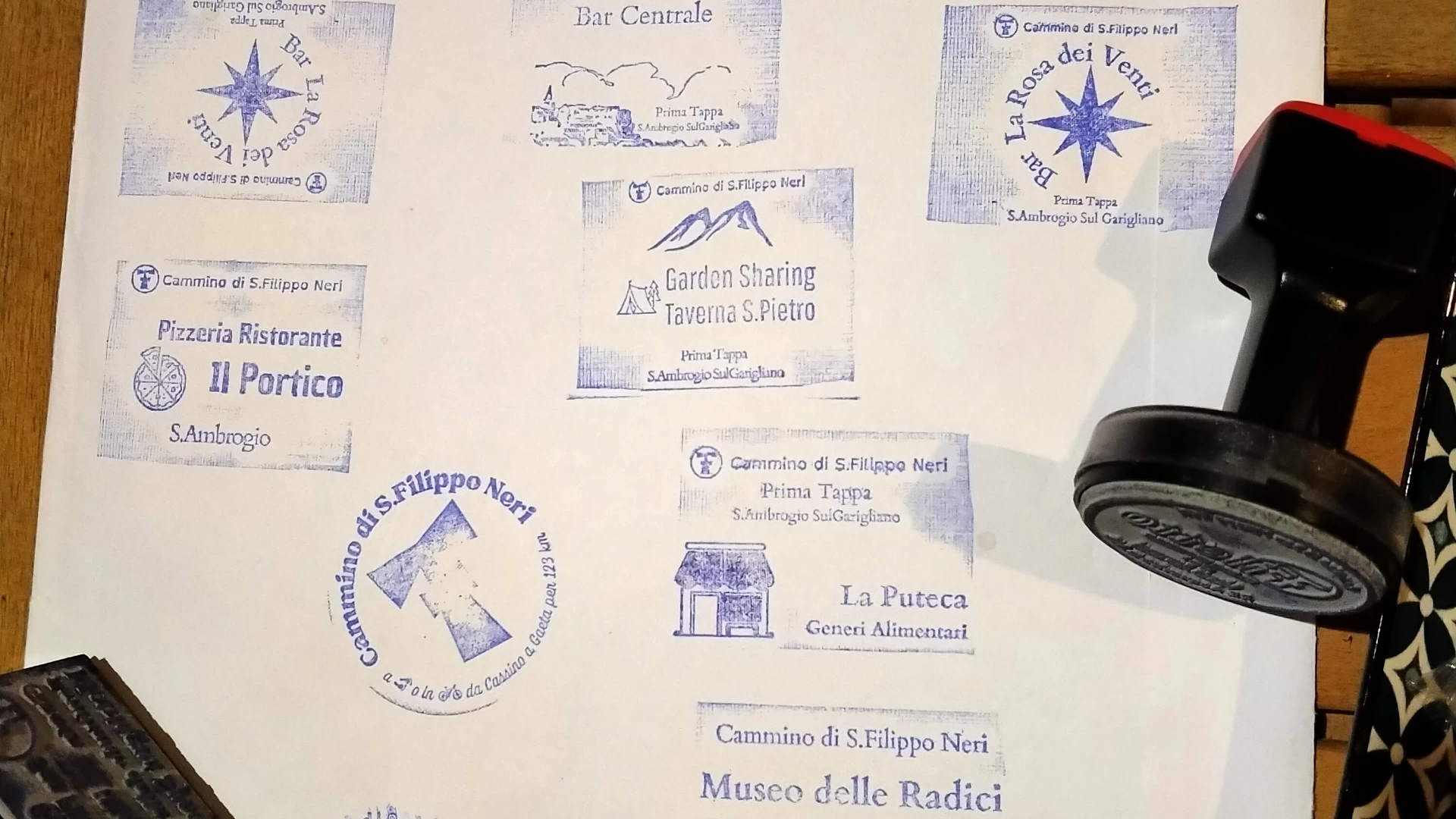 I timbri - Cammino di San Filippo Neri